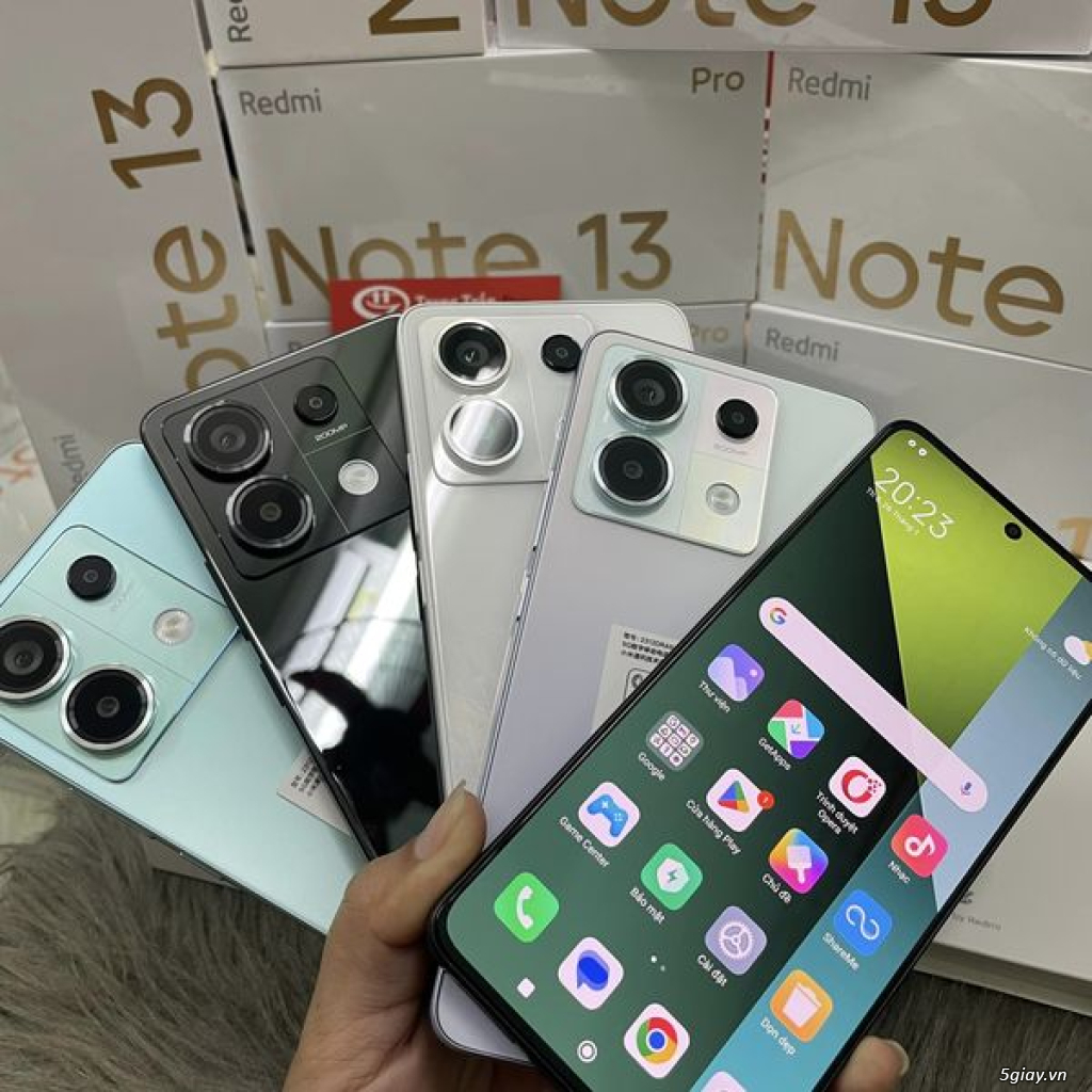 Xiaomi Note 13 Pro 5G Fullbox 99% ram 12/256g, 8/256g, 8/128g | 5giay