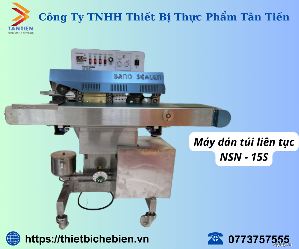 Máy dán túi liên tục | 5giay