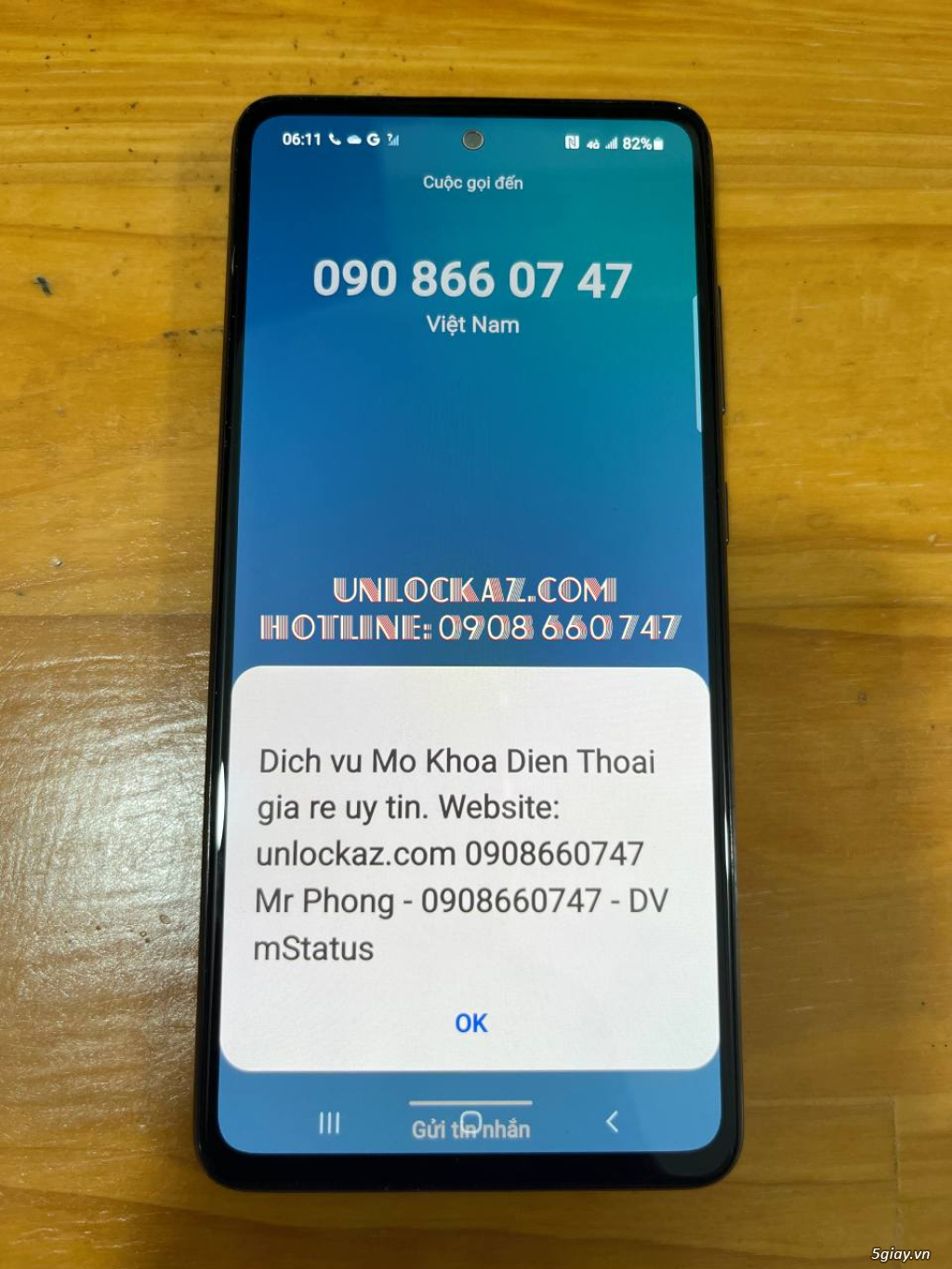 Unlock Samsung Galaxy A52 5G xách tay Mỹ lấy ngay | 5giay