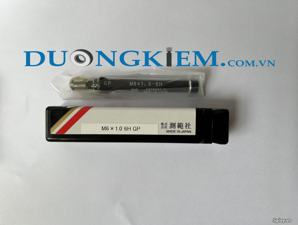 Dưỡng kiểm ren M6x1.0 6H GP thương hiệu: Sokuhansha- Nhật Bản | 5giay