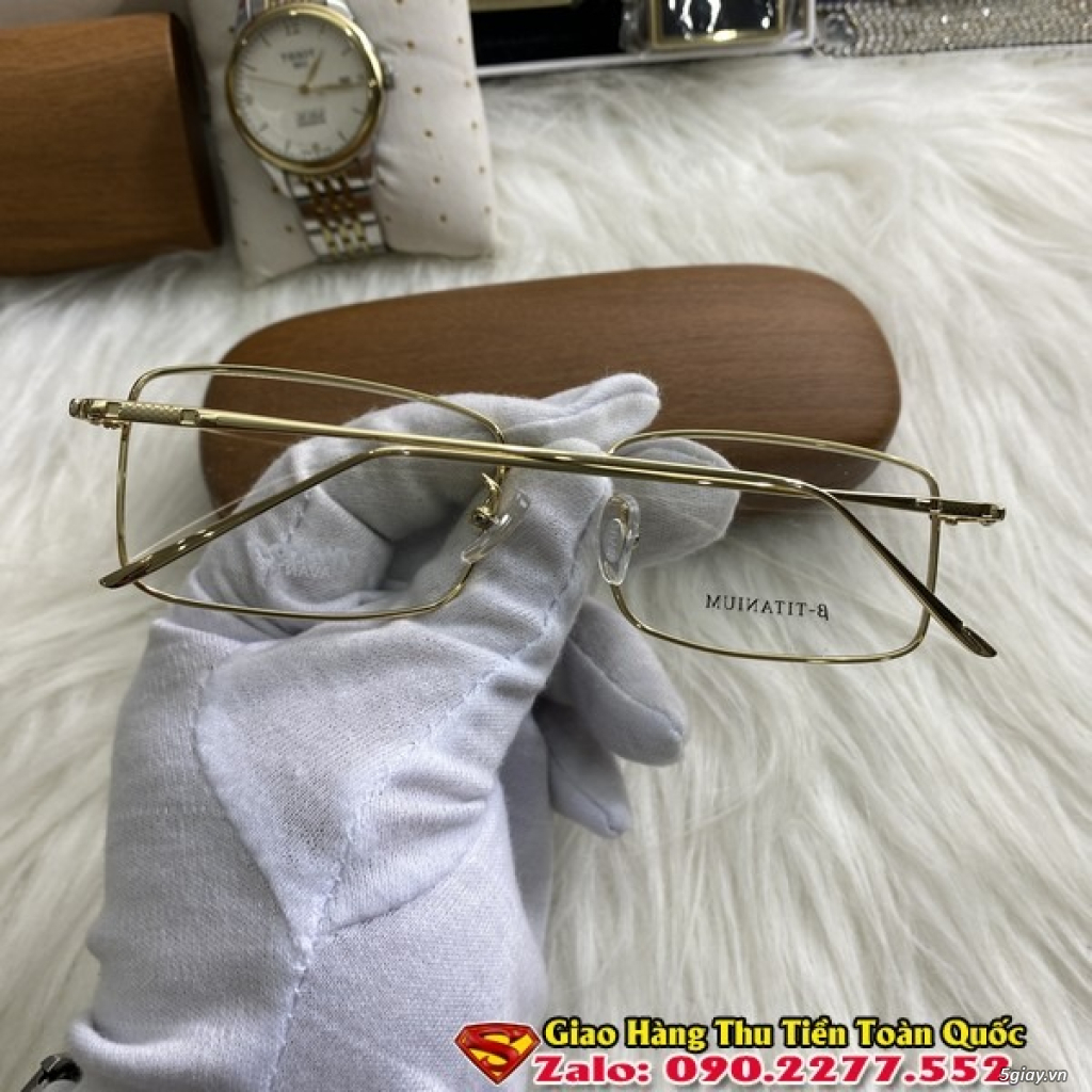 Qùa tặng chồng ý nghĩa gọng kính Nhật Bãi Nikon full viền mạ vàng giá ...