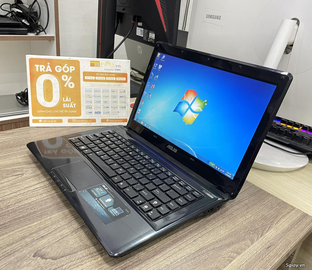 Asus K42J i3 M350 Ram 4GB HDD 250GB Pin 2H | 5giay