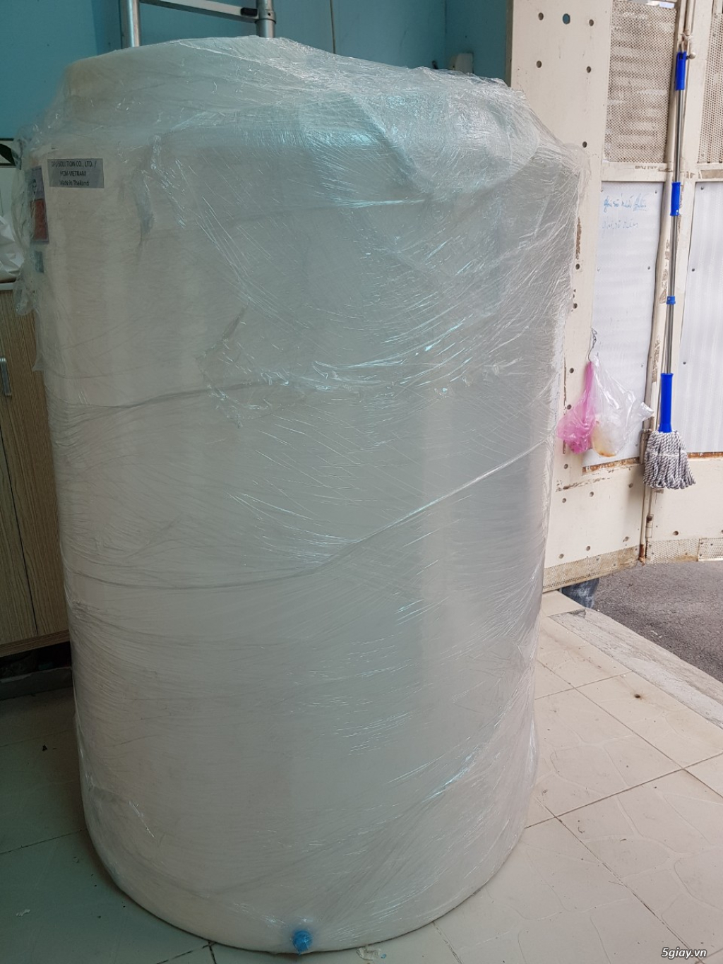 Bồn nhựa PE 1000l chứa hóa chất Model: RCS-1K0-06 | 5giay