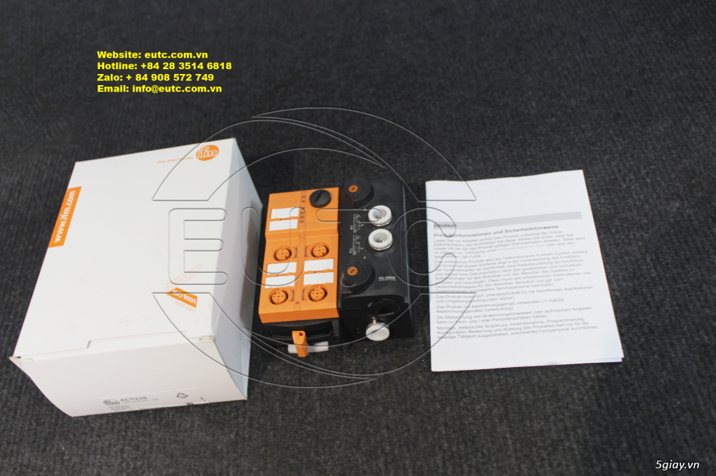 Van điều khiển khí nén IFM | 5giay