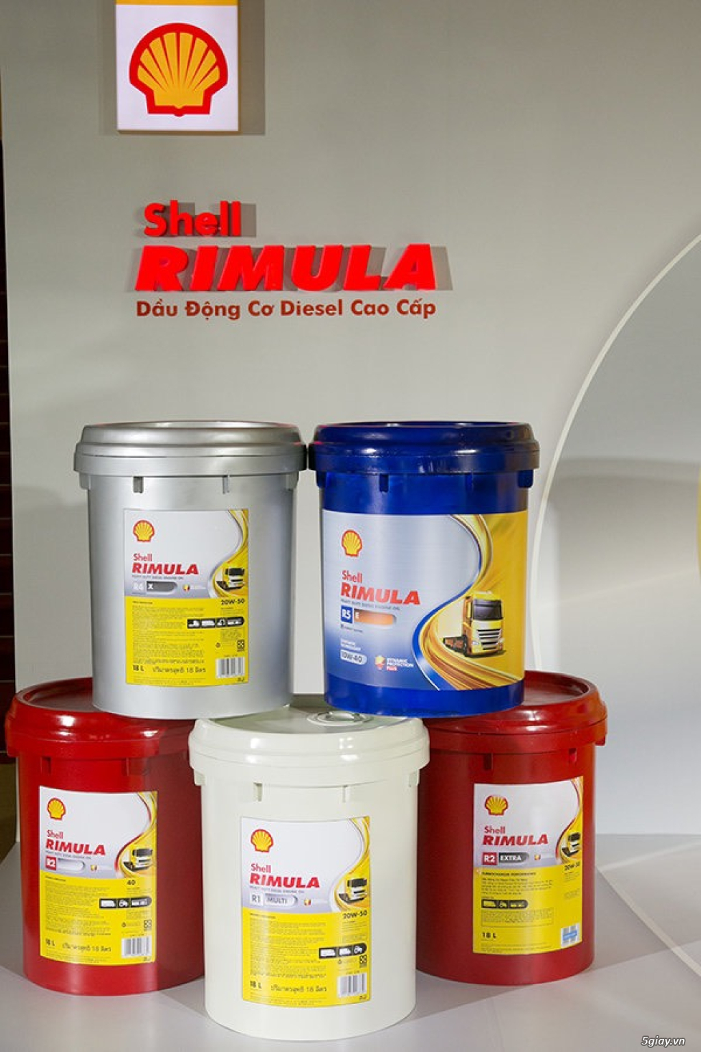 Dầu nhớt động cơ Shell Rimula R2 Extra 20W50 chính hãng, Giá tốt. | 5giay