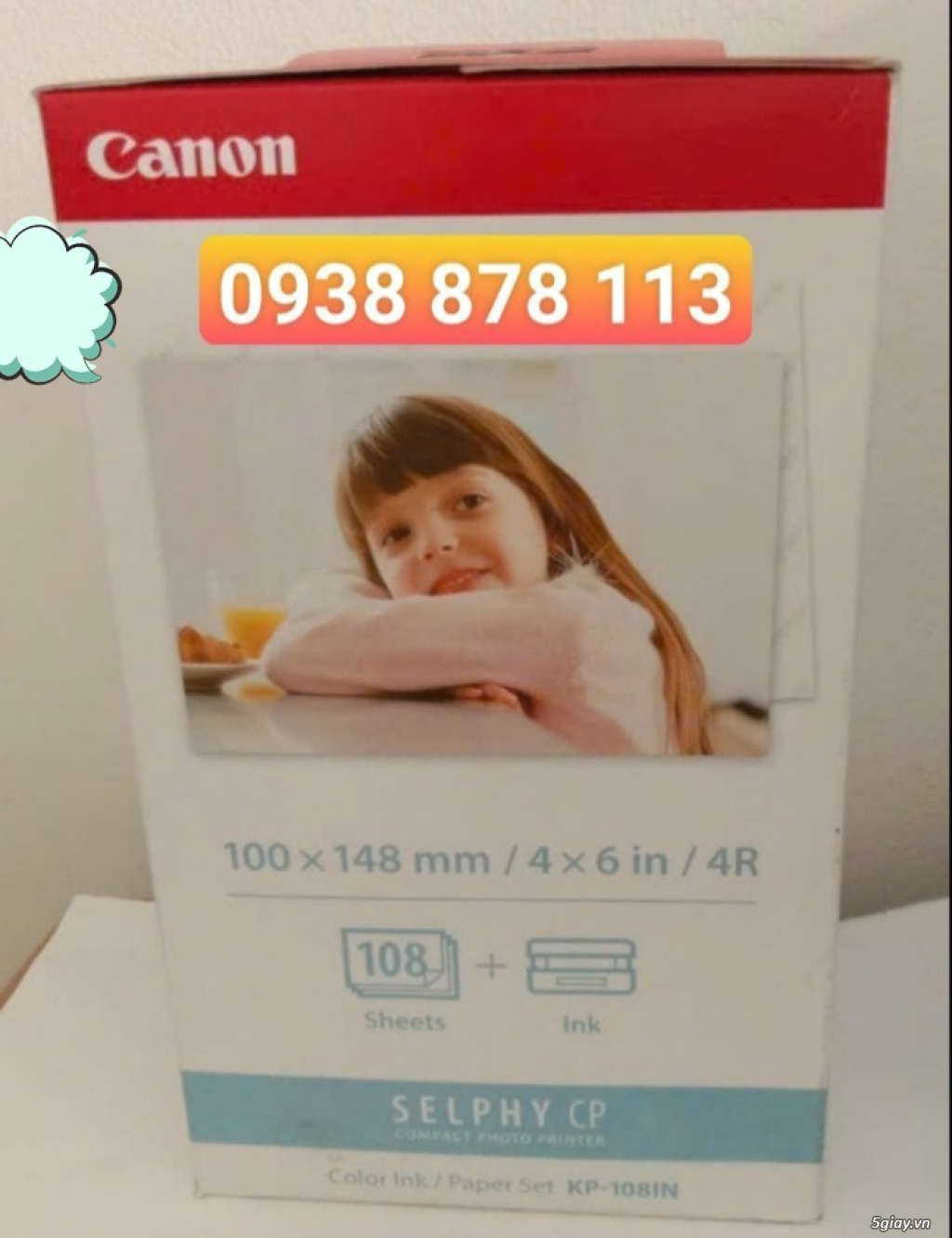 Hộp mực và giấy in kp 108 | 5giay