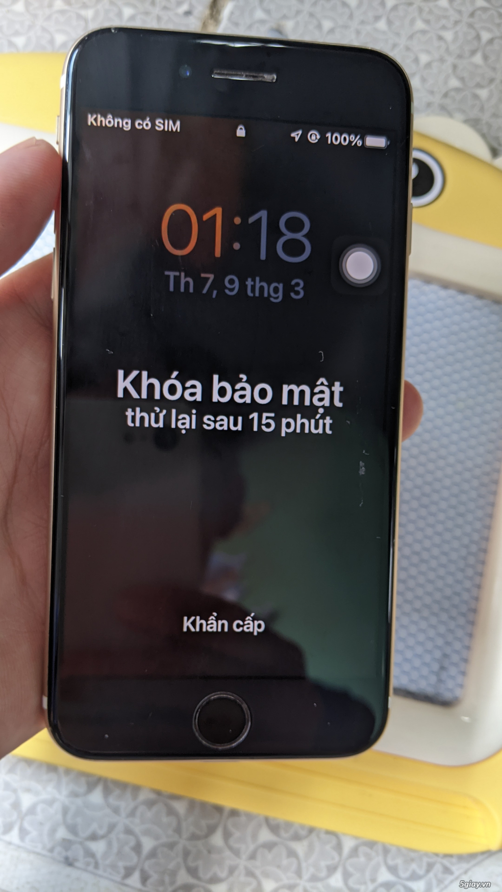 Iphone 7g 128gb dính tk icloud | 5giay