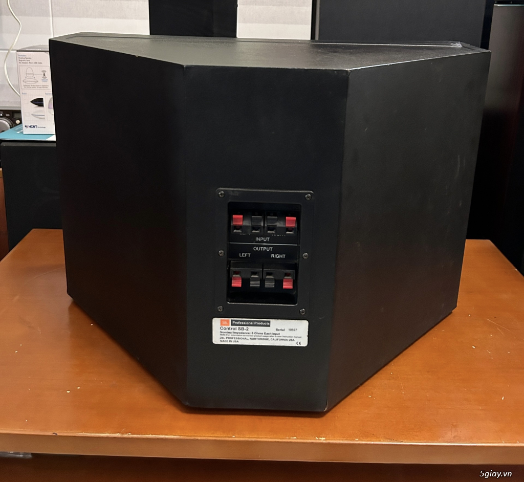 Loa Sub JBL Control SB2, 300w, Côn đôi, Còn Denon Sansui Bose Luxman ...