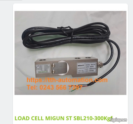 Load cell Migun ST SBL210-300Kgf | 5giay