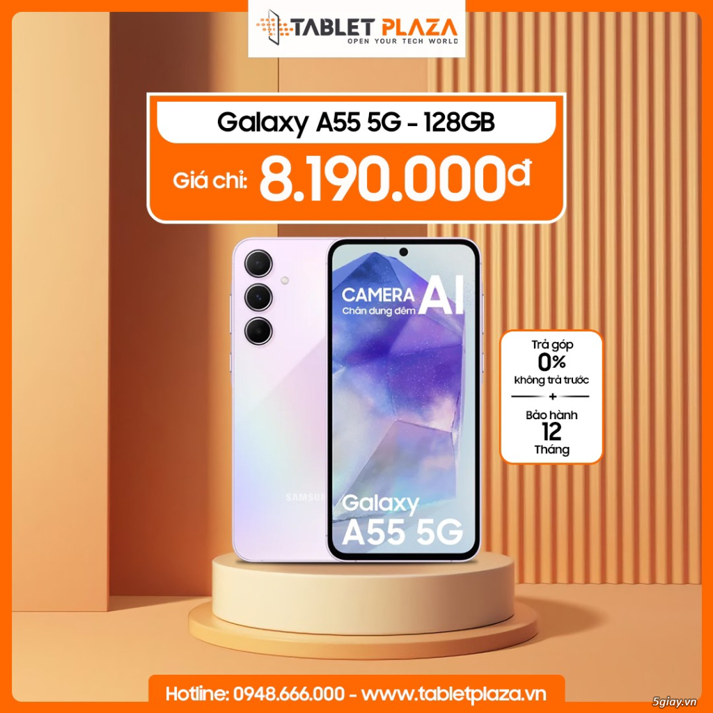 Tablet Plaza ⚡️ SALE HOT: GALAXY A55 | 5giay