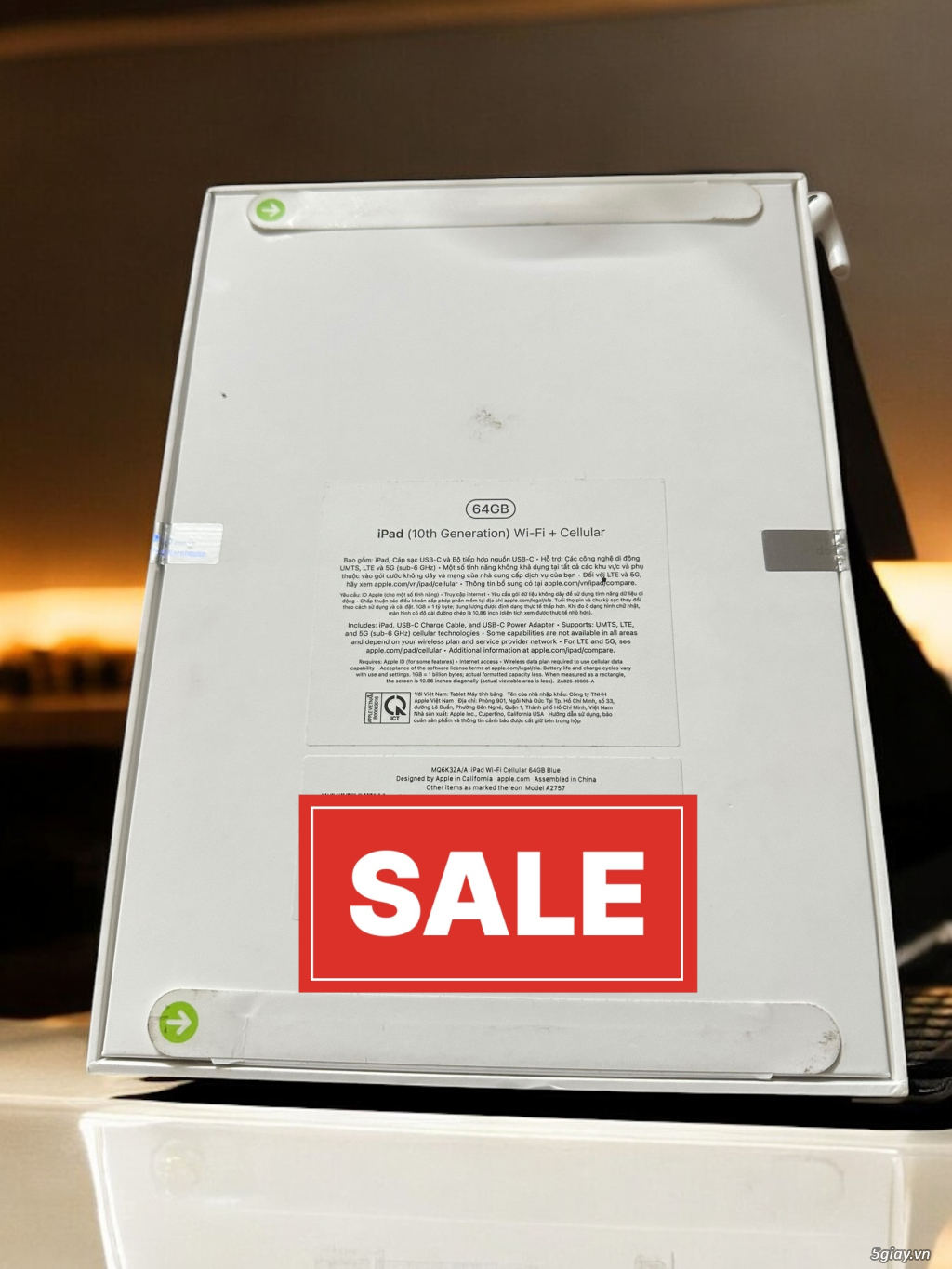 iPad Gen10 64G 5G Newseal Blue VN | 5giay