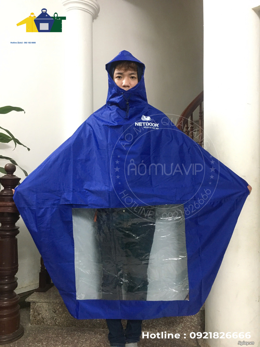 Xưởng sản xuất áo mưa in logo Doanh nghiệp . | 5giay