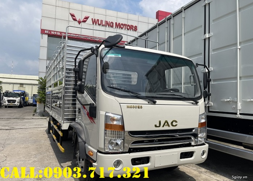 Bán - Bán xe tải Jac 6T8 Jac N650 E5 thùng bạt tiêu chuẩn giá tốt | 5giay