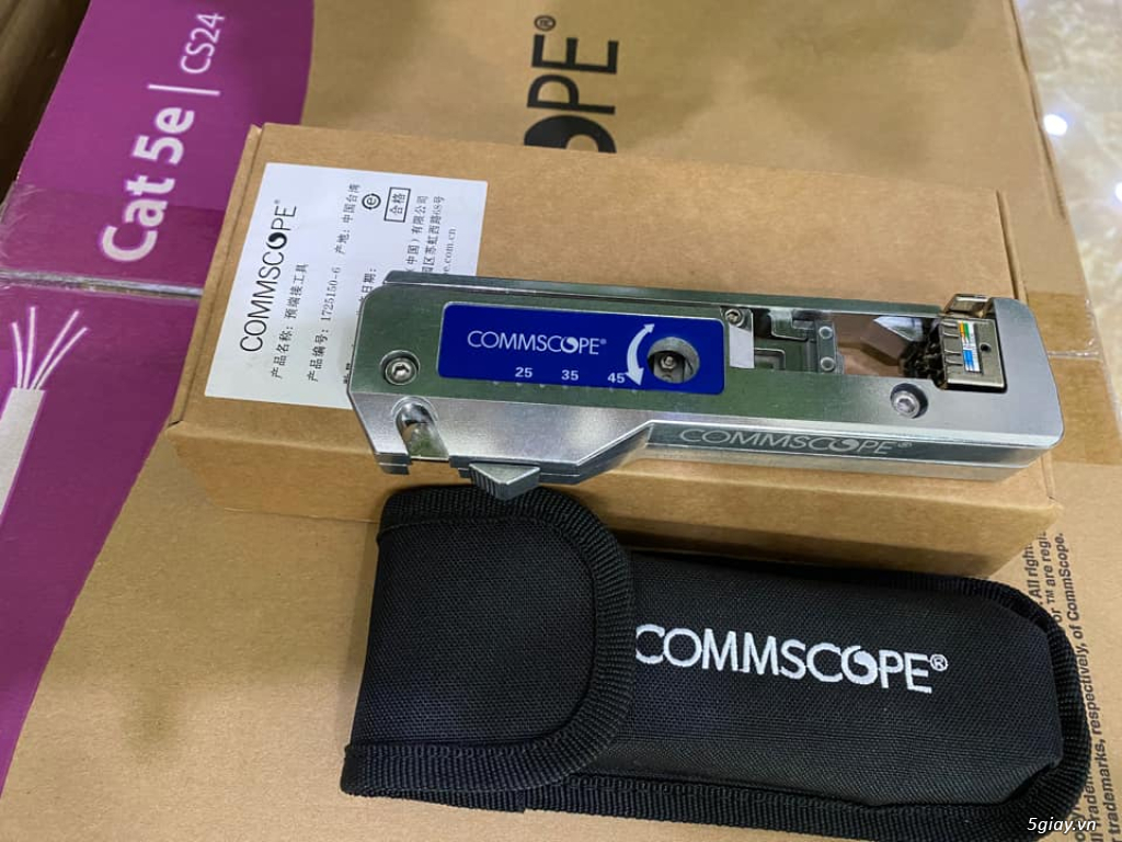 Kìm bấm nhân mạng Commscope 1725150-6 , tool nhấn nhân 8 sợi Commscope ...