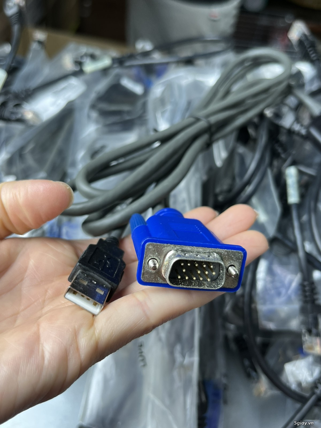 Cáp IBM USB KVM Conversion 39M2899 For KVM SWITCH IP IBM Length 1.5M | 5giay