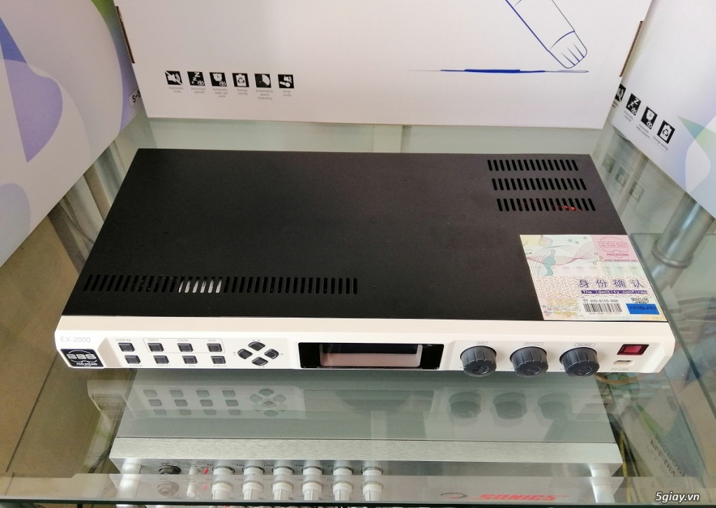 MIXER BBS EX-2000 – BỘ XỬ LÝ ÂM THANH KARAOKE CHUYÊN NGHIỆP | 5giay