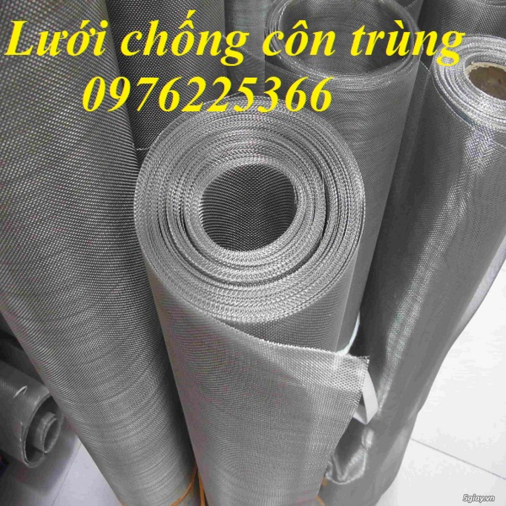 Đại lý phân phối lưới chống côn trùng inox 201, inox 304 | 5giay