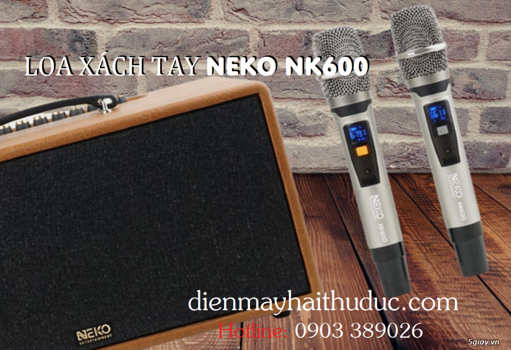 Loa xách tay Neko NK600 bán giá thu hồi vốn tại Điện Máy Hải Thủ Đức ...