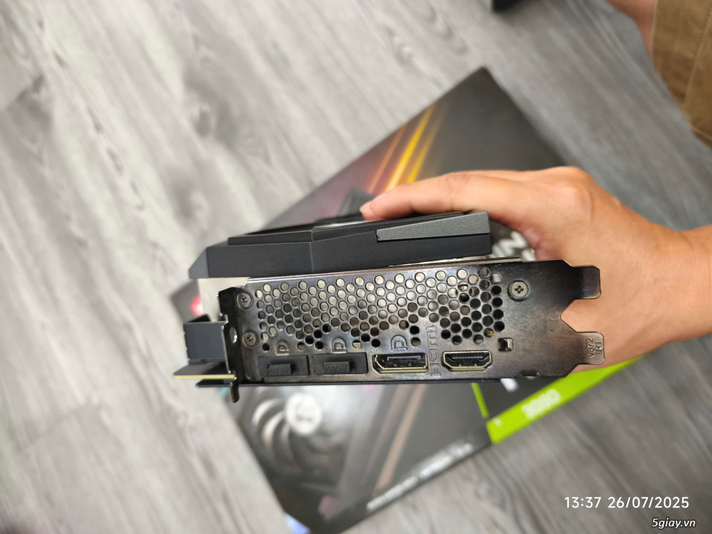 MSI GeForce RTX 3090 GAMING X TRIO hàng full box, 1 đời chủ | 5giay