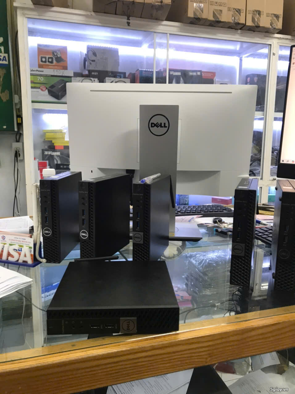 dell optiplex 5050 mico mini i5 6500t ram8g ssd256 phím chuột | 5giay