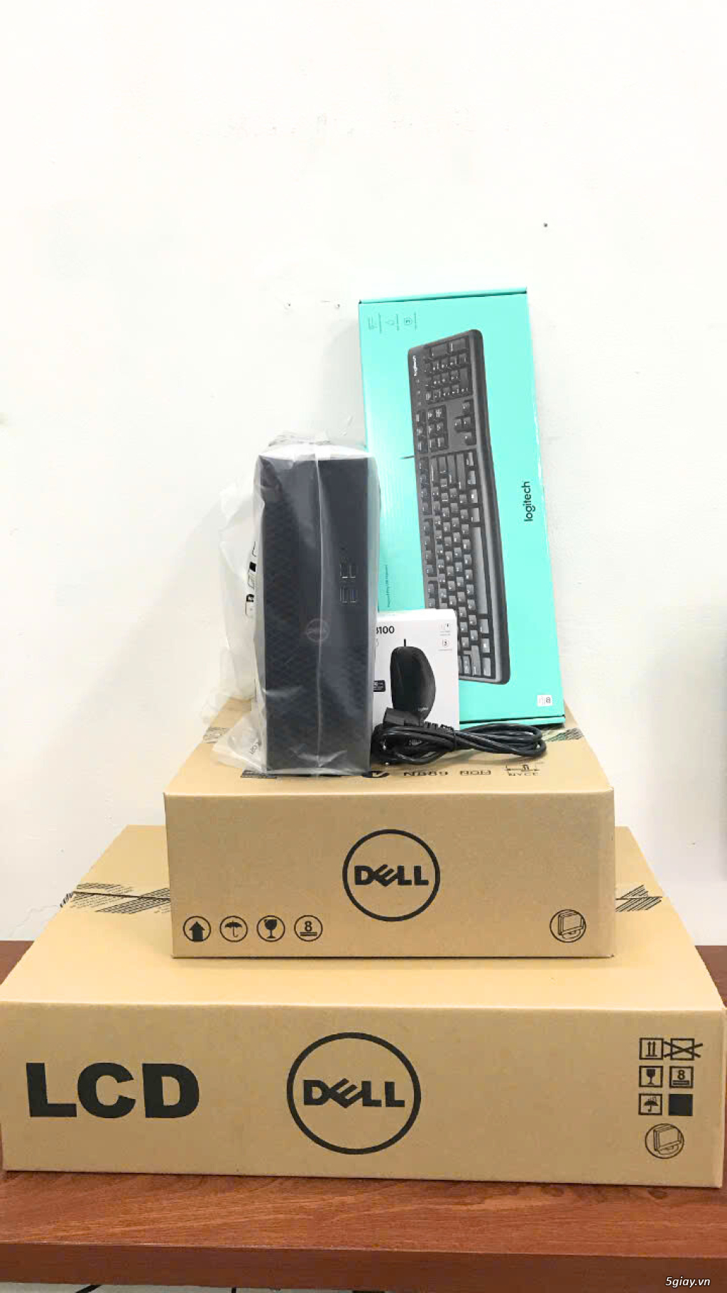 BỘ DELL PC I5 6500 RAM8G SSD256 PHÍM CHUỘT MÀN 22 1080 | 5giay