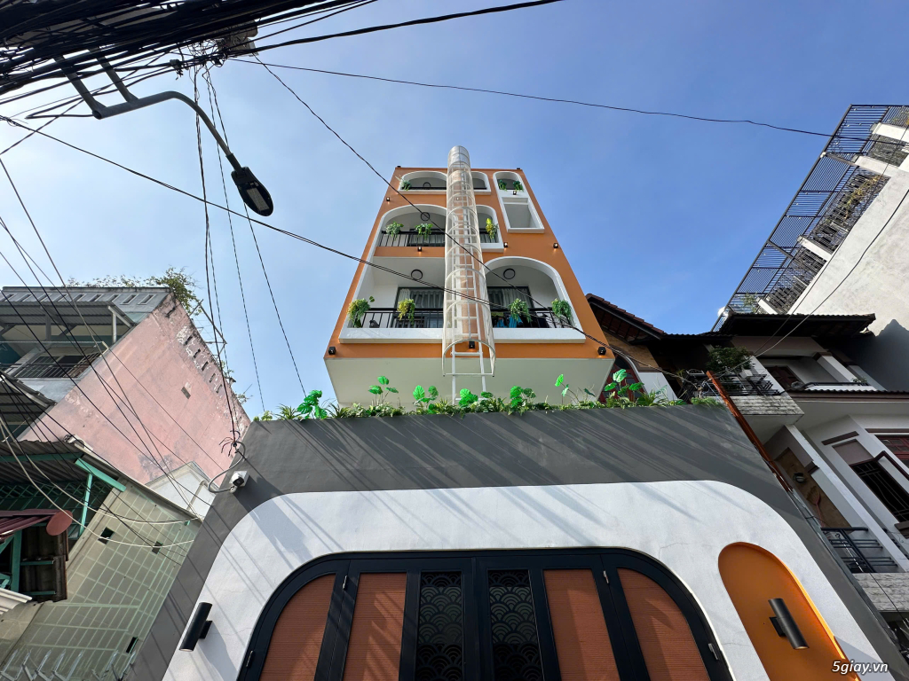 (Tin thật 100%) Bán tòa CHDV 77m2 x 16P ở Phan Huy Ích- HXH 4m thông ...