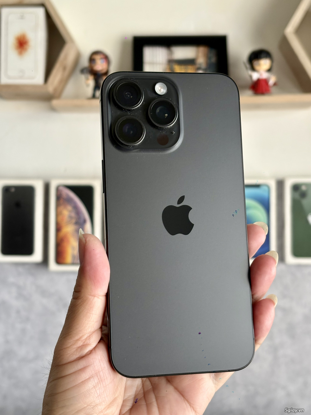 15 Pro max 256G Mỹ. Pin 84% Nguyên zin ! | 5giay